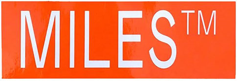 MILES LOGO STICKER | AWH Sales