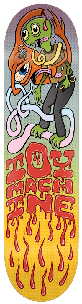 TOY MACHINE TEAM LOCK AND KEY DECK 8.25 | AWH Sales