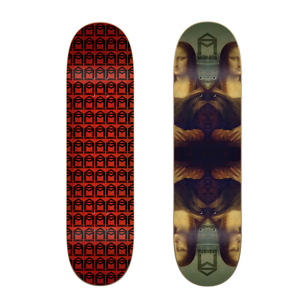 SK8MAFIA TEAM CULTURESHOCK TWIN TAIL DECK 8.0 | AWH Sales
