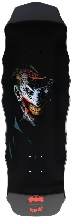 WELCOME X BATMAN JOKER ON WIDOW SHAPED DECK 10.00 X 31.00 | AWH Sales