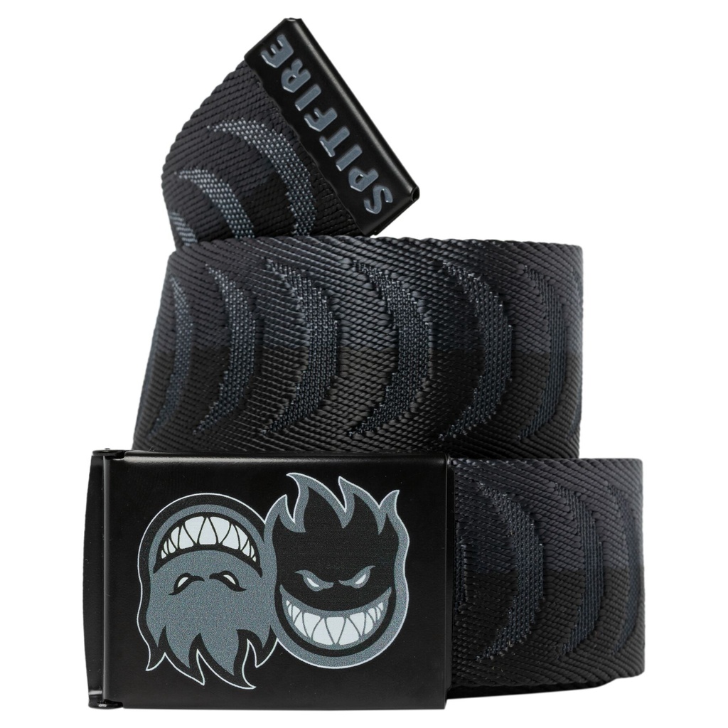 SPITFIRE ETERNAL CRESCENT JACQUARD BELT CHARCOAL/BLACK | AWH Sales