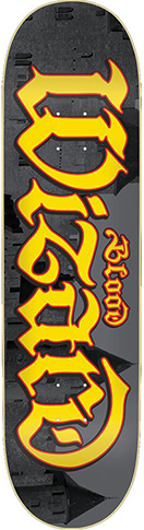 BLOOD WIZARD TEAM CASTLES SCRIPT LOGO BLACK DECK 8.00 | AWH Sales